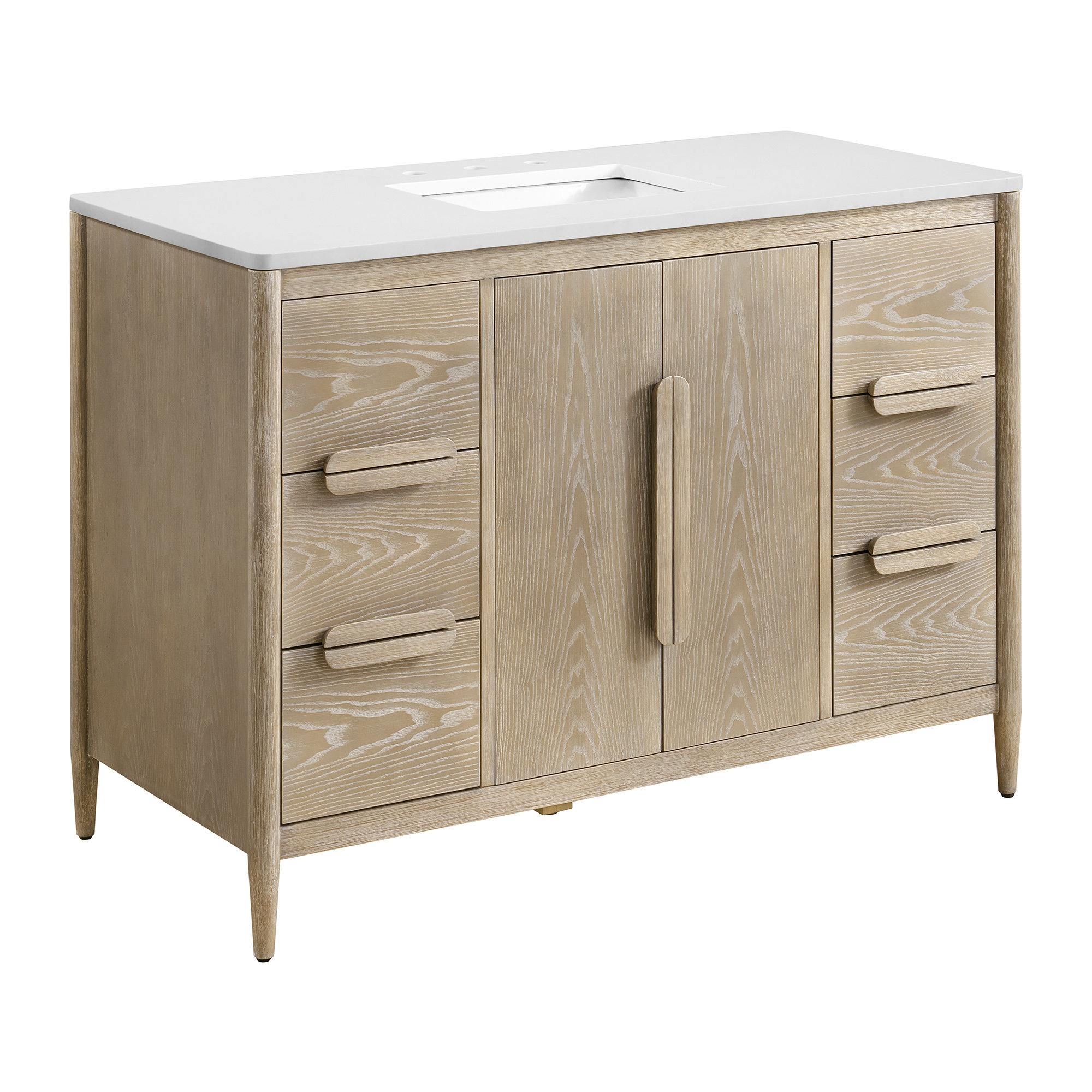 Joss & Main Elinor 48" Quartz Top Single Sink Vanity - Wayfair Canada