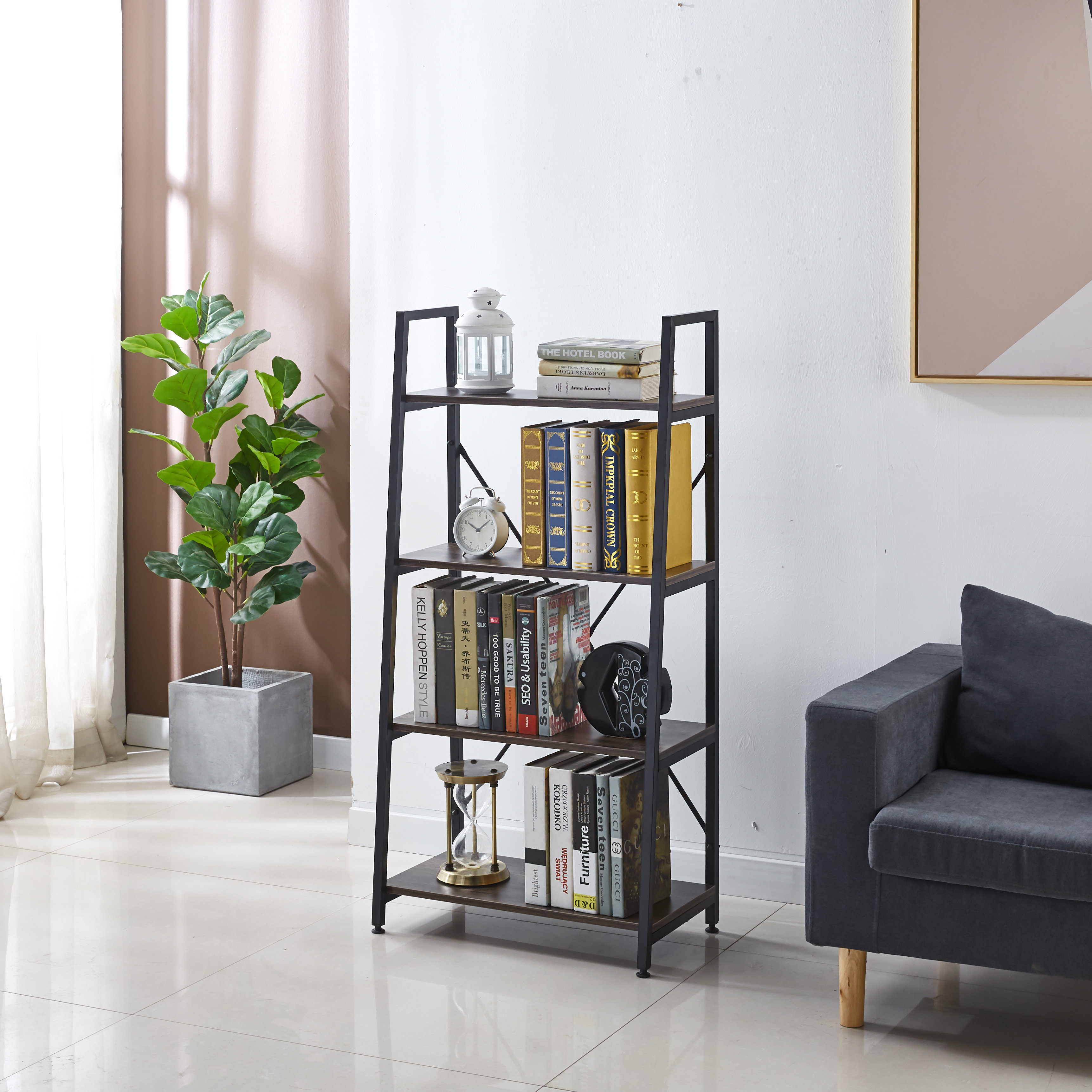 17 Stories Ladder Bookcase | Wayfair