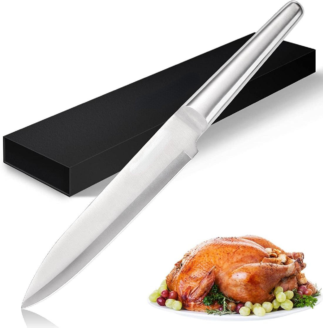 Orchids Aquae 8'' Serrated Carving Knife | Wayfair