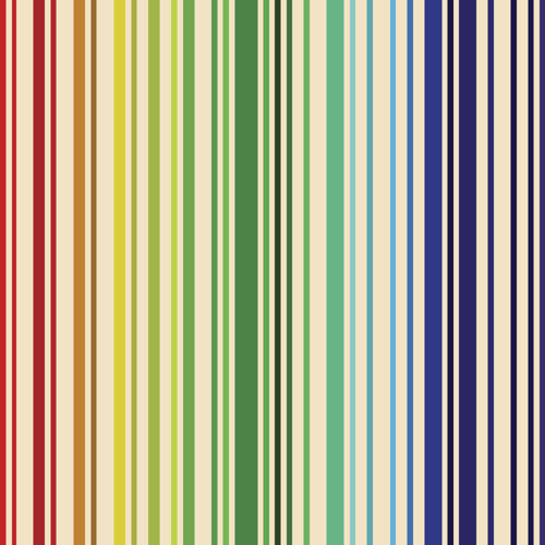 Highland Dunes Rainbow Coloured Barcode by Alenapohu - Print - Wayfair ...