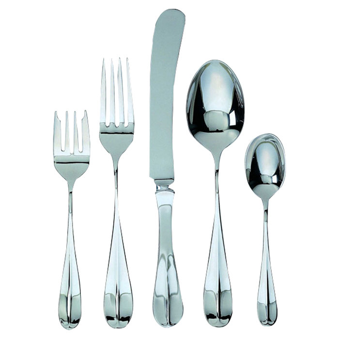 Ginkgo Classic English 5 Piece Flatware Set, Service for 1 | Wayfair