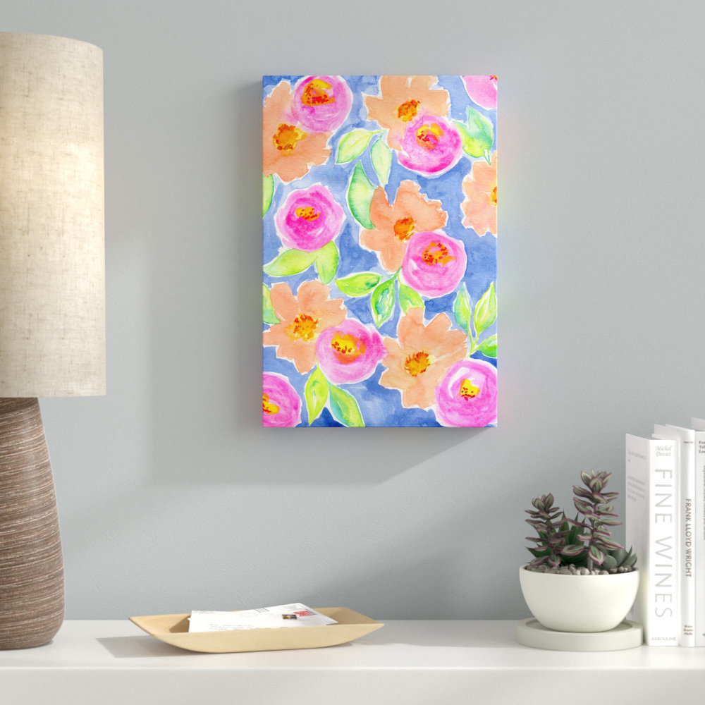 Latitude Run® 'Let's Have a Picnic' Print on Wrapped Canvas | Wayfair