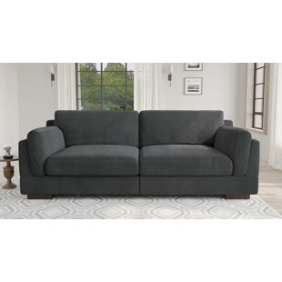Grey Long Sofas You'll Love | Wayfair