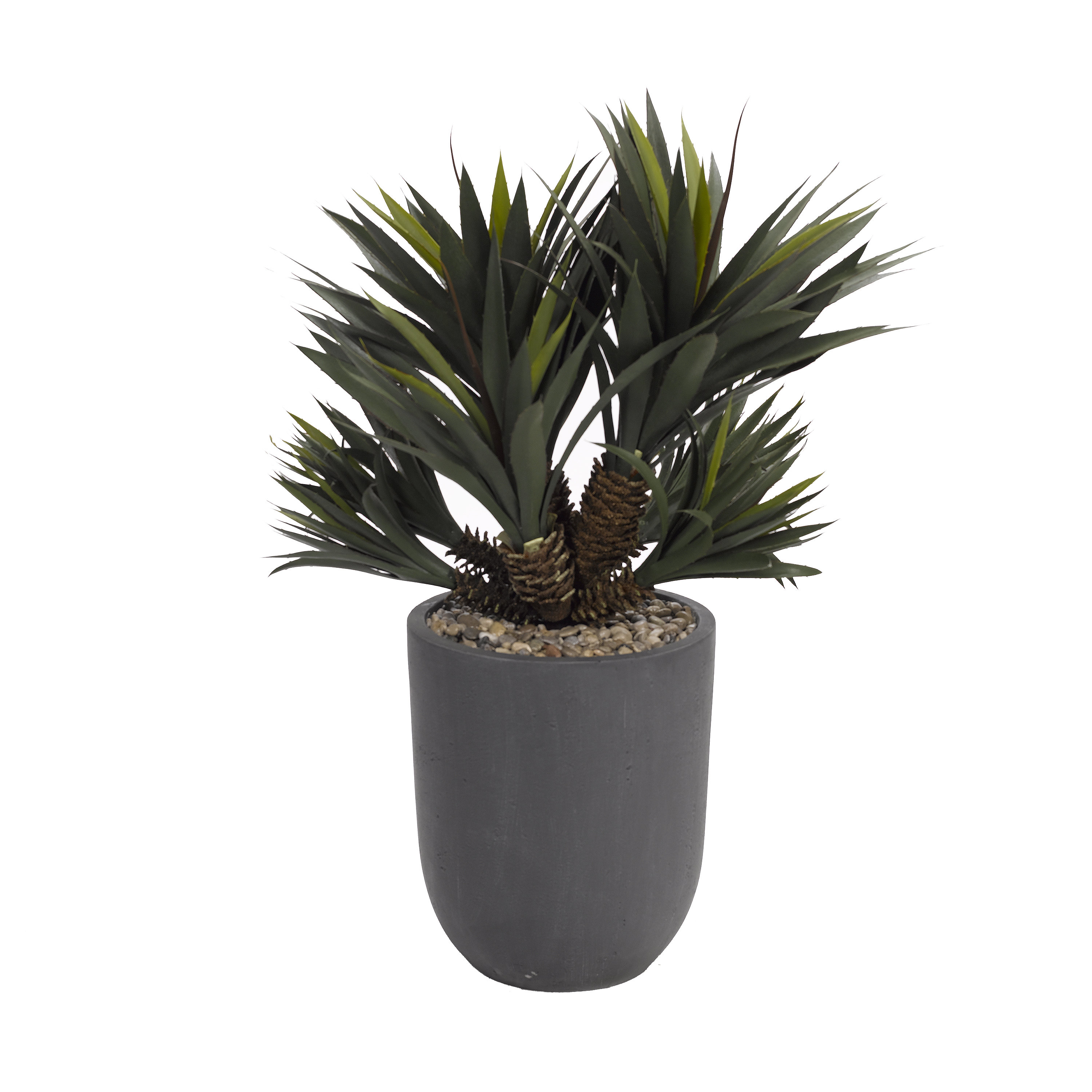 D & W Silks Indoor Outdoor 42" Star Succulent Planter | Perigold