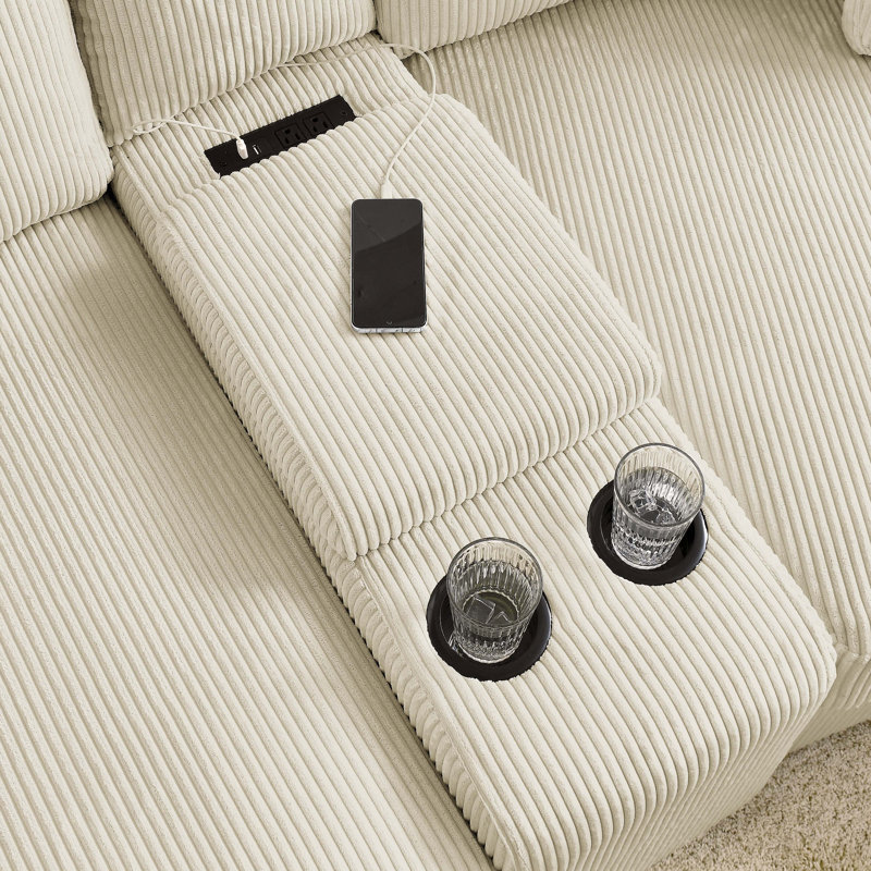 Wade Logan® Brysten Sectional & Reviews | Wayfair