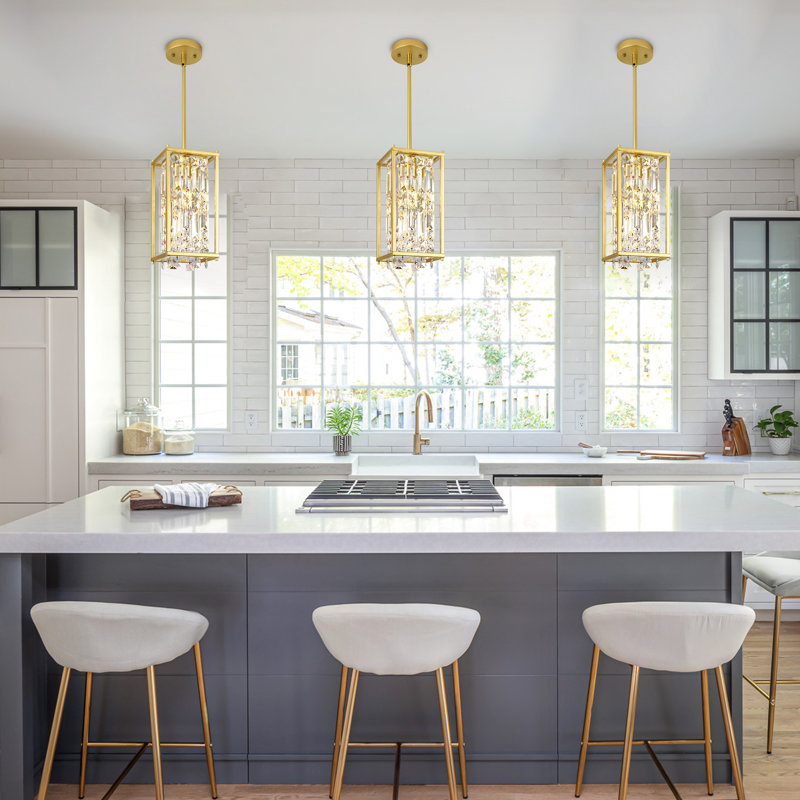 Mercer41 Maybrie 1 - Light Square/Rectangle Pendant & Reviews | Wayfair