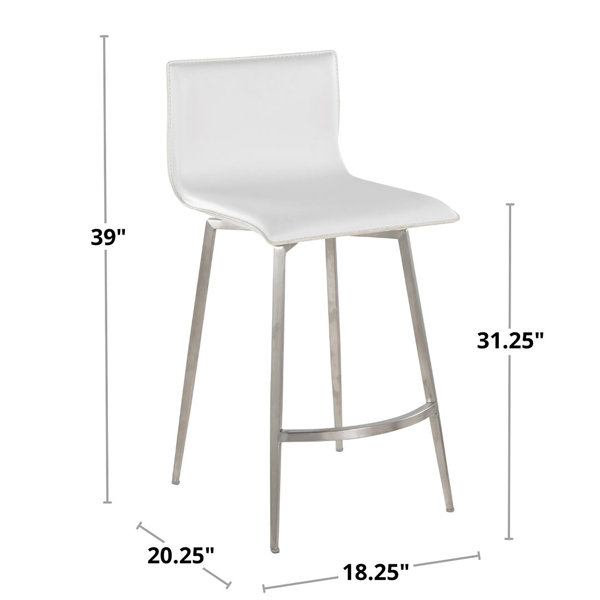 Brayden Studio® Vedder Swivel 25'' Counter Stool | Wayfair
