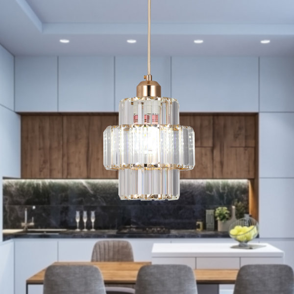 Mercer41 1 - Light Gold Kitchen Island Pendant - Wayfair Canada