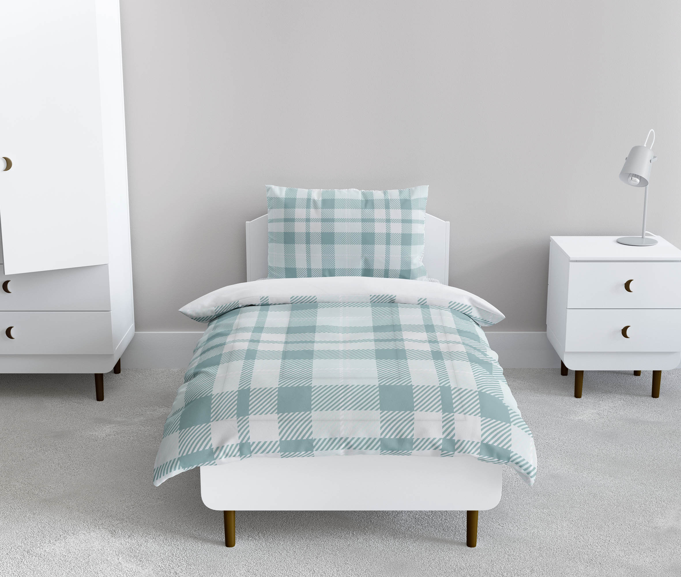 Christopher's Corner Gen Plaid Comforter Set | Wayfair