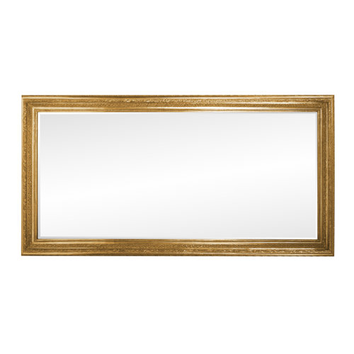 Rosdorf Park Kelee Wood Flat Wall Mirror | Wayfair