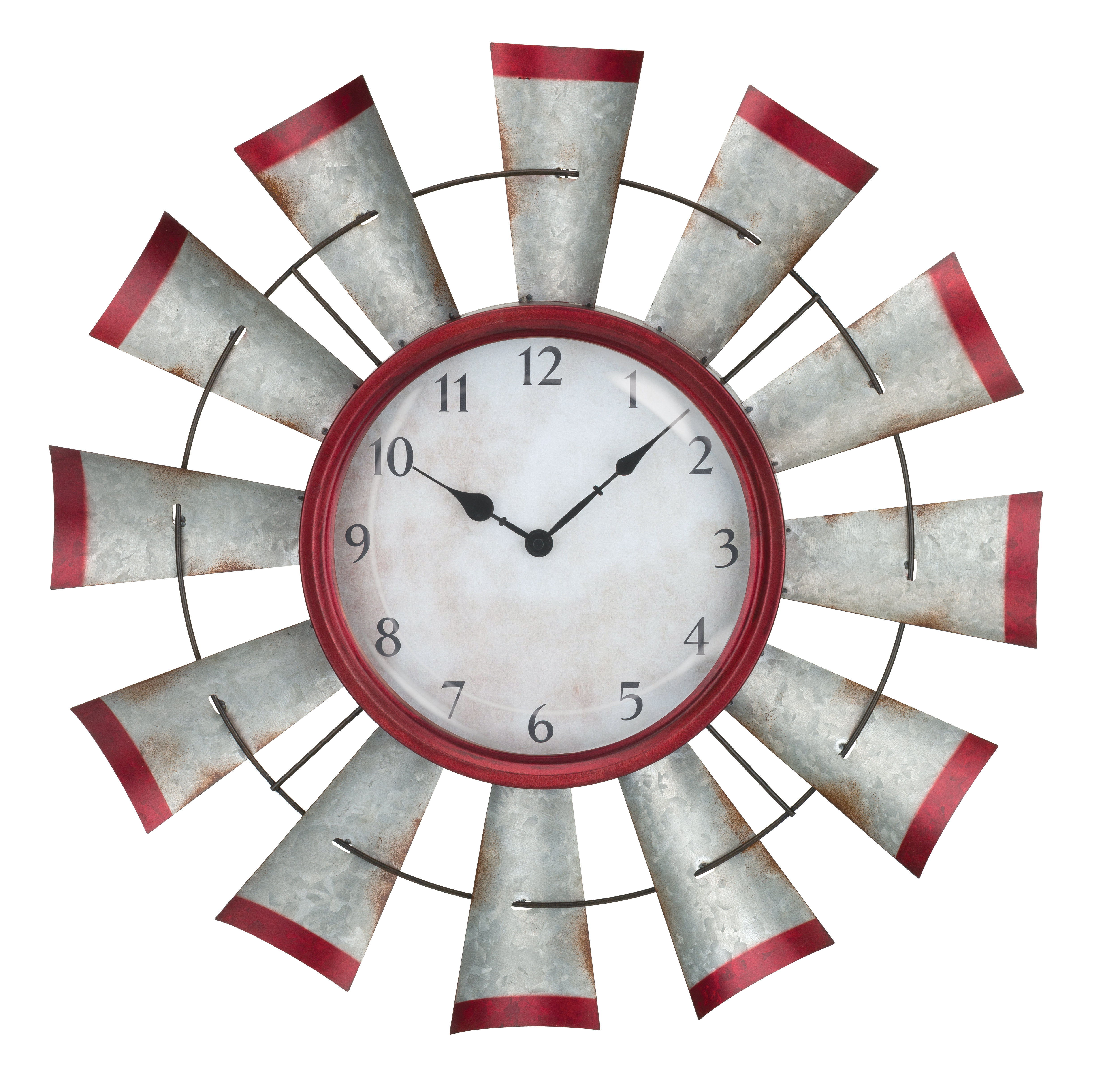 Regal Art & Gift Metal Wall Clock - Wayfair Canada