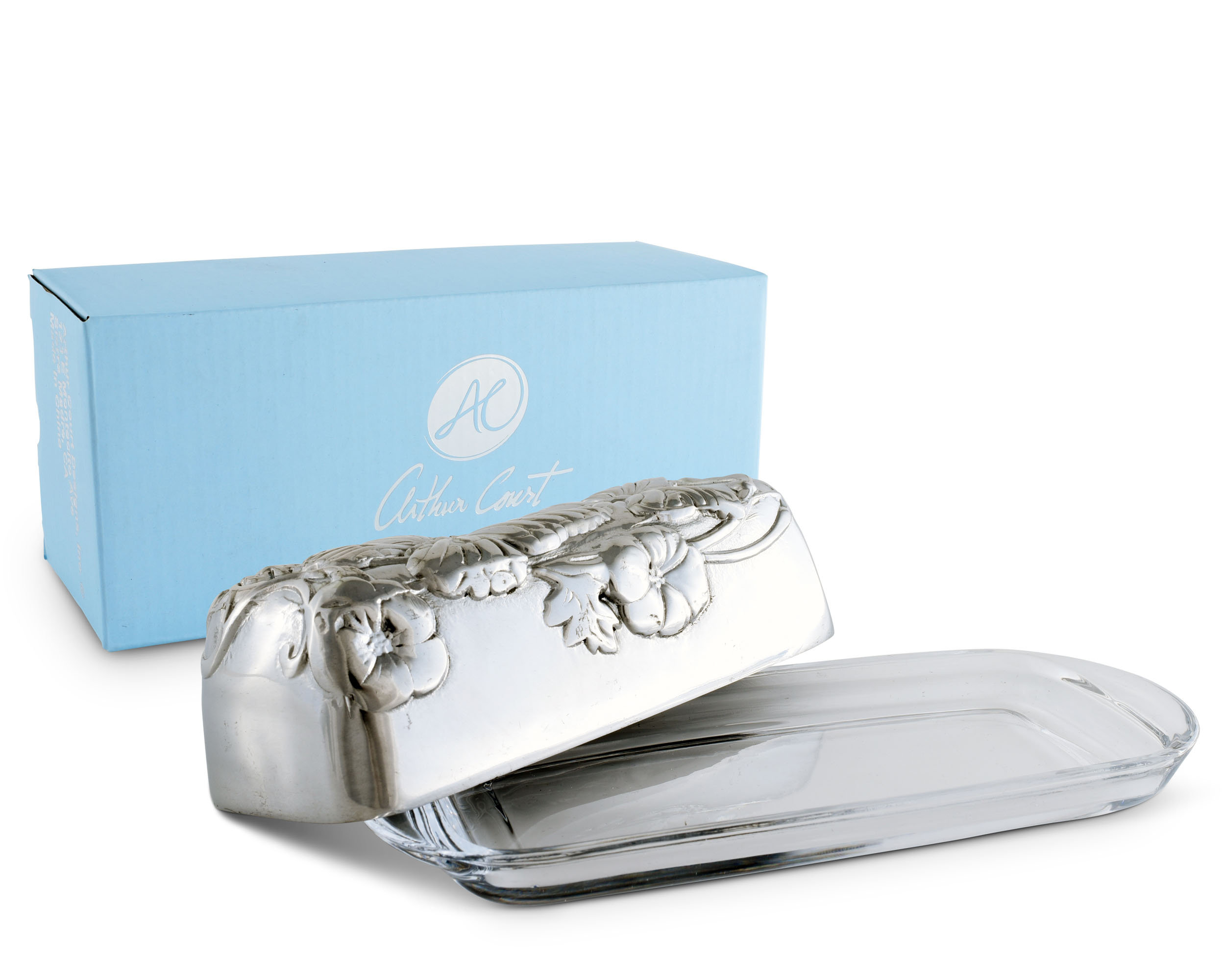 Arthur Court Designs Butterfly Butter Dish & Reviews | Perigold