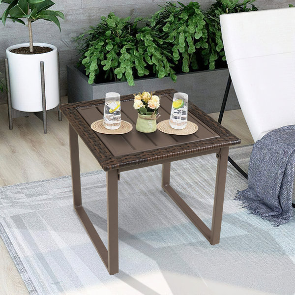 Latitude Run® Outdoor Side Table | Wayfair