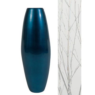 Latitude Run® Cabrillo Wood Floor Vase & Reviews | Wayfair