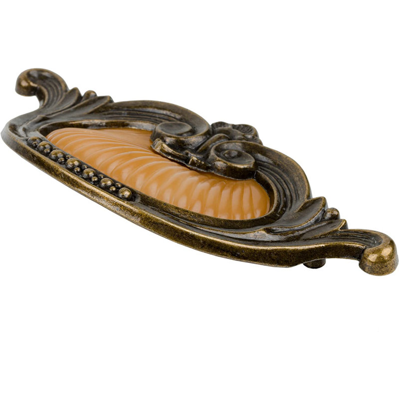 UNIQANTIQ HARDWARE SUPPLY Waterfall Drawer Pull ( Centers: 3 1/2 ...