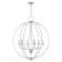 Gracie Oaks Ledjon 6 - Light Dimmable Globe Chandelier & Reviews | Wayfair