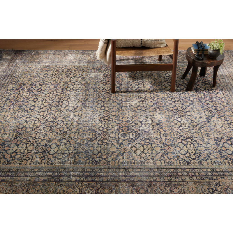 Amber Lewis x Loloi Morgan Denim/Multi Rug & Reviews | Birch Lane