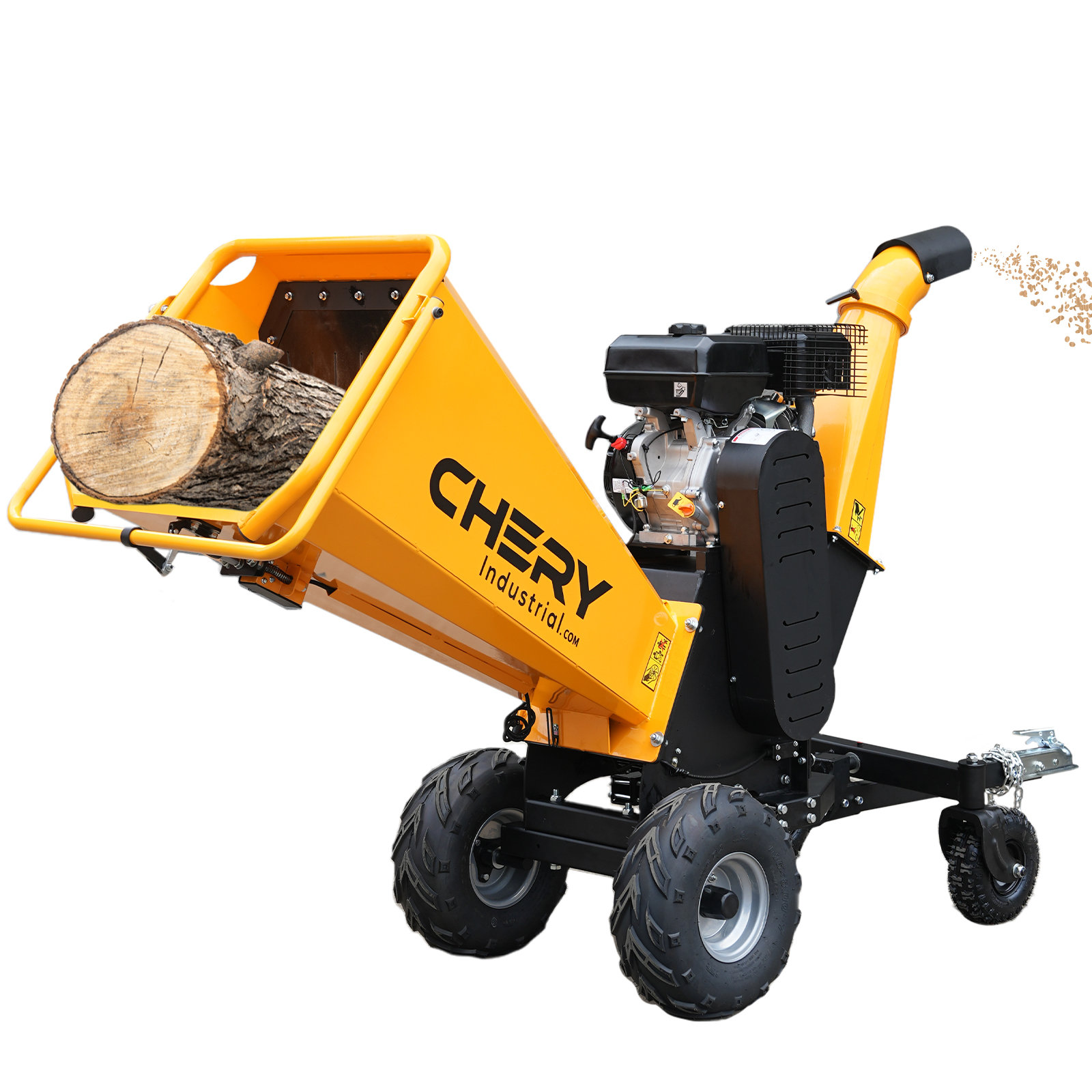 CHERY INDUSTRIAL.COM Chery 6 In. 15 Hp Gas Powered Wood Chipper ...
