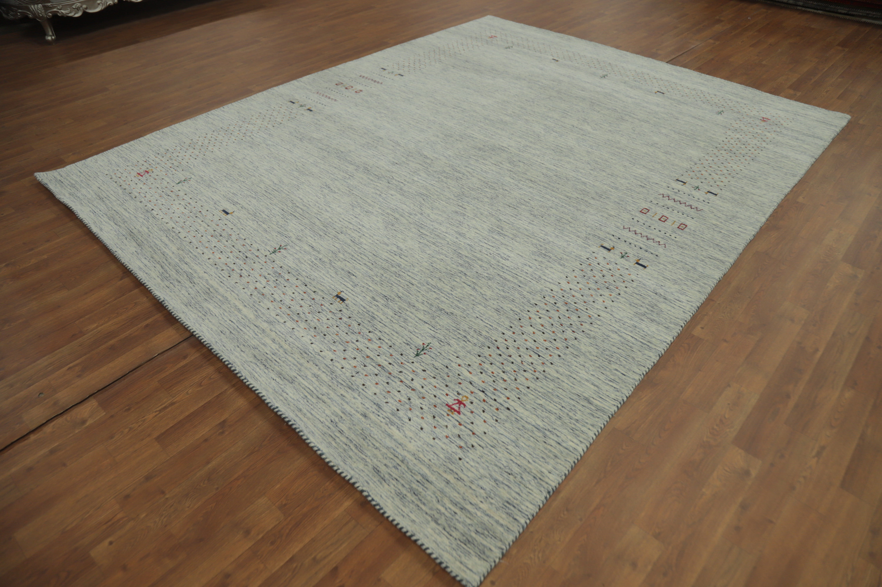 Foundry Select Handmade Gabbeh Style Indian Area Rug 8x10 | Wayfair