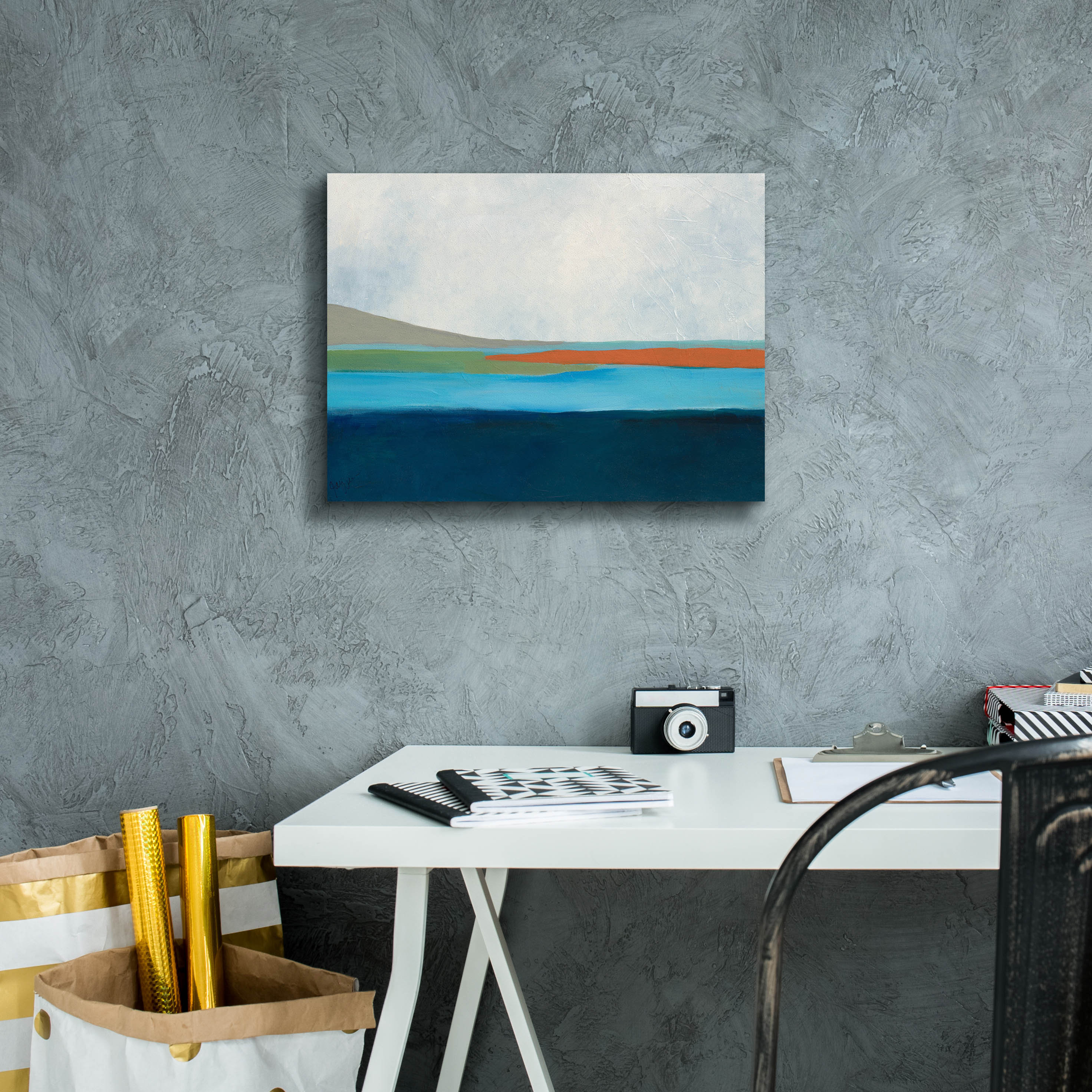 Wrought Studio™ " Layered Earth 4 " by Jan Weiss | Wayfair