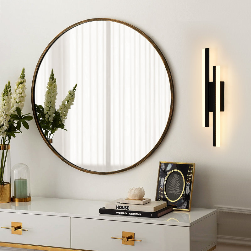 Metro Lane Callon 2-Light LED Flush Mounted Wall Sconce | Wayfair.co.uk