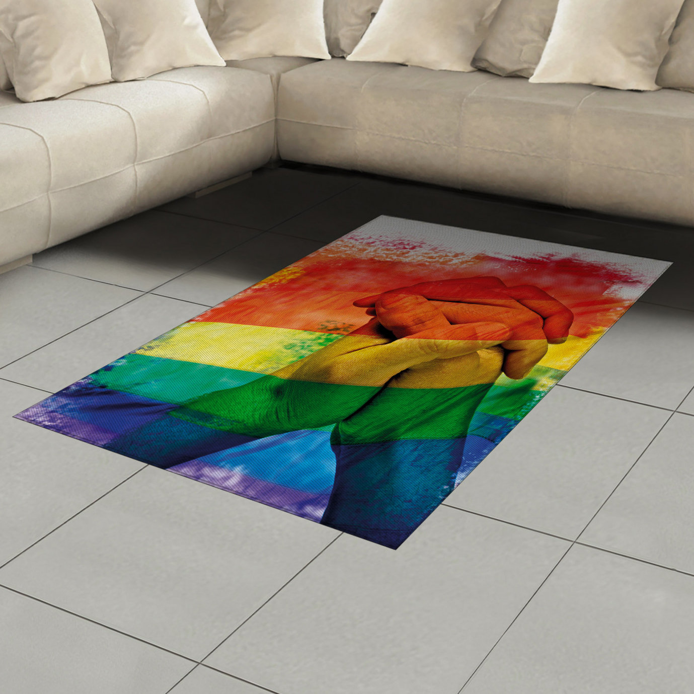 East Urban Home Pride High Density Long Fiber Poly Threads Decorative ...