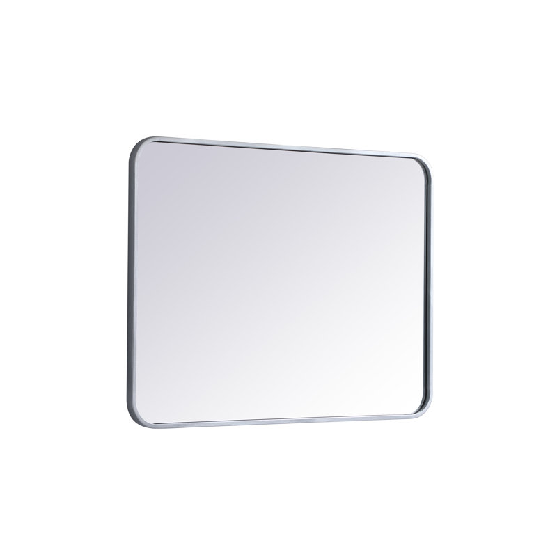 RE/FINE™ Sabine Metal Rounded Rectangle Wall Mirror & Reviews | Wayfair