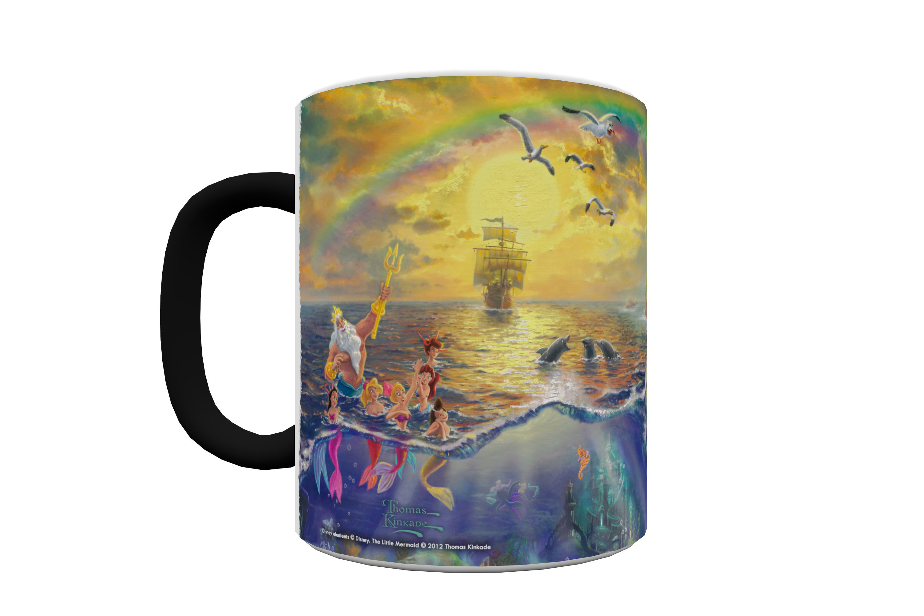 Trend Setters The Little Mermaid Morphing Mugs Heat-Changing Drinkware ...