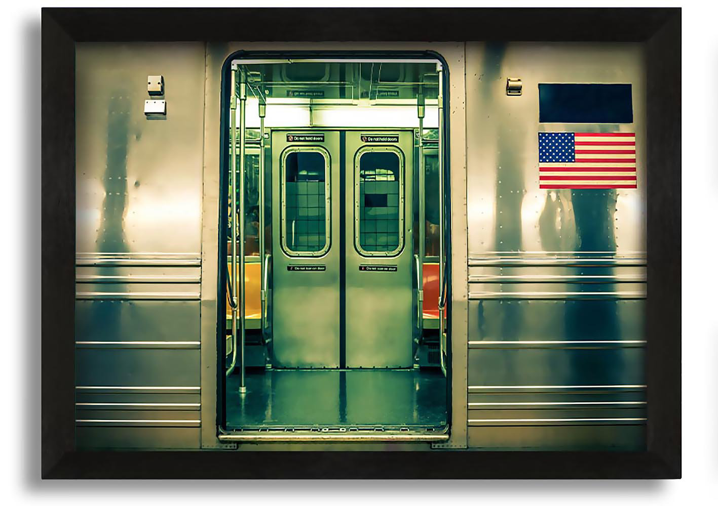 Latitude Run Subway Train - Picture Frame Photograph on Canvas ...