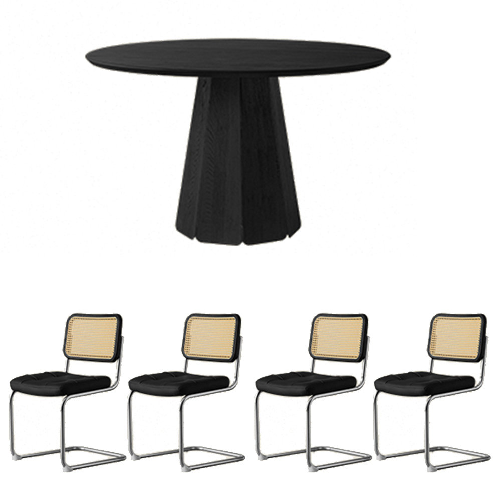 Beicang Home Carbonized ash dining table set | Wayfair