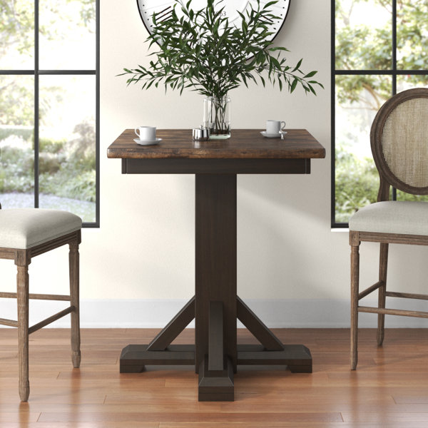 Three Posts™ Athey Counter & Bar Height Square Pub Table & Reviews ...