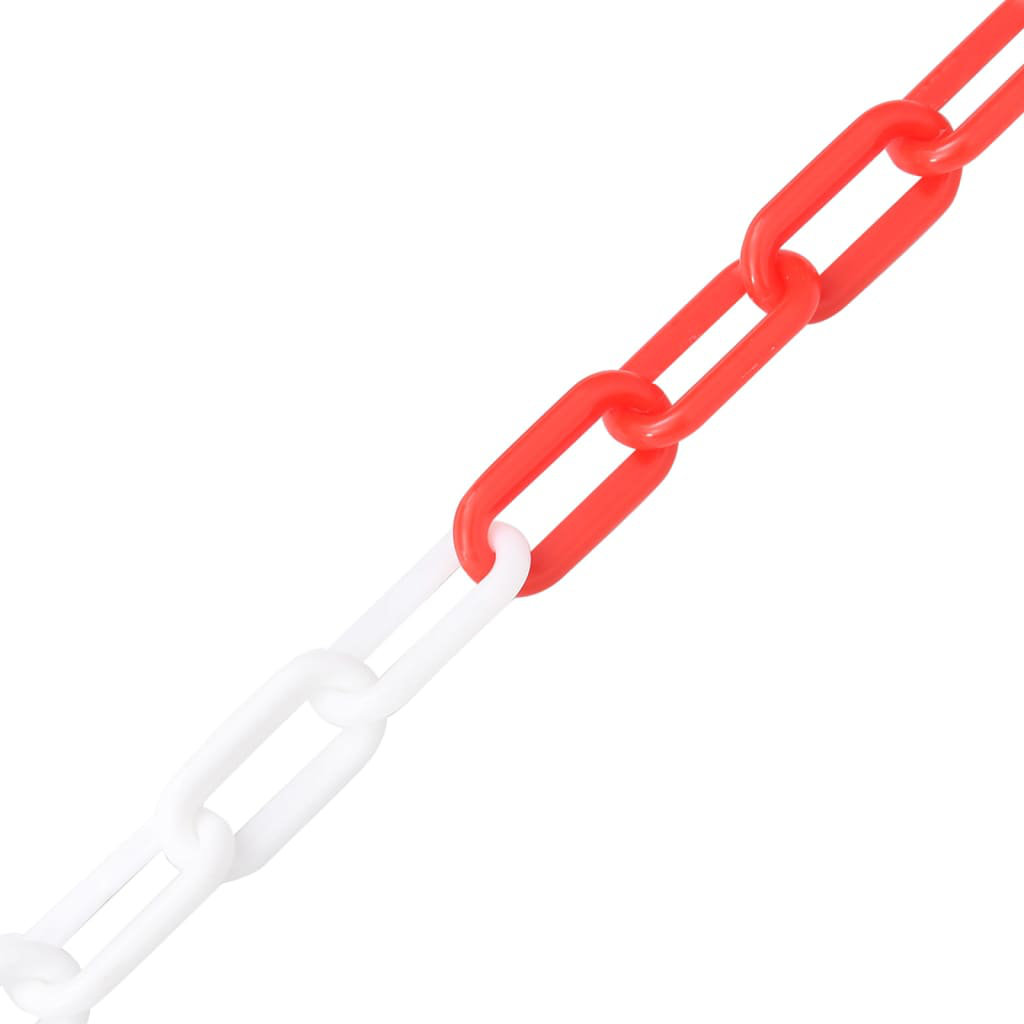 VidaXL 30m Black Plastic Warning/Safety Chain - 4mm Link, For Indoor ...