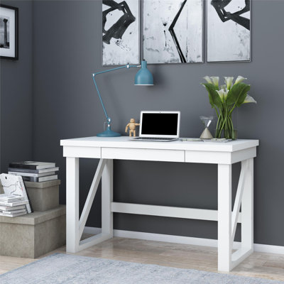 Highland Dunes Pabon Writing Desk & Reviews | Wayfair