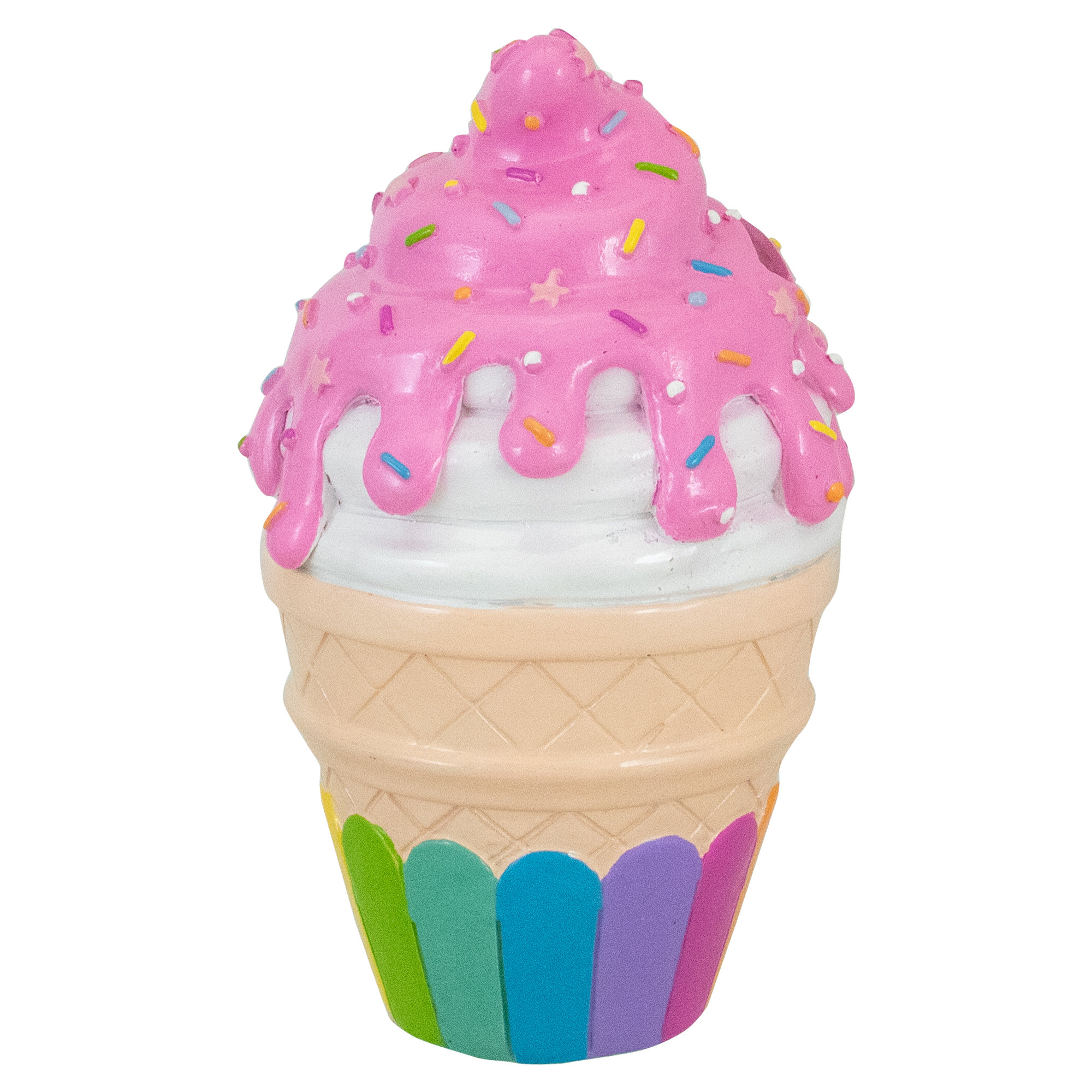 Northlight Seasonal 7" Children's Colorful Ice Cream Cone Coin Bank ...