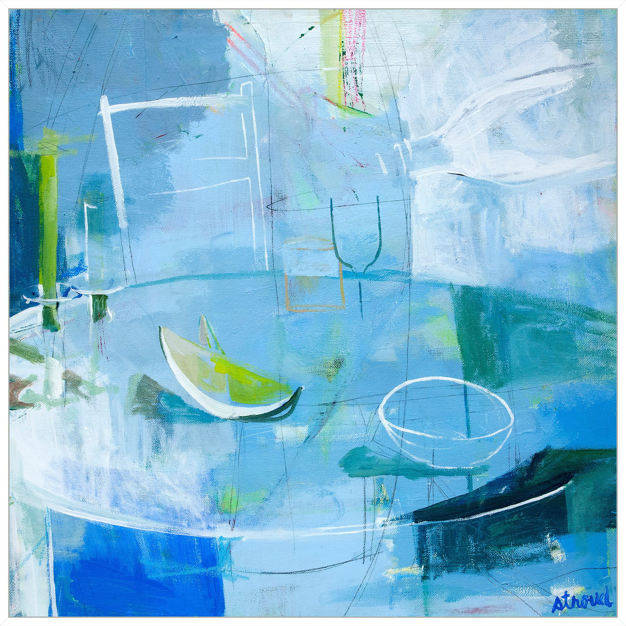 Wendover Art Group Setting the Scene by Lillian August - Floater Frame ...