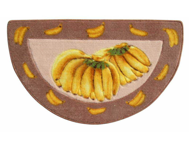 August Grove® Half Moon Fruit Kitchen Mat | Wayfair
