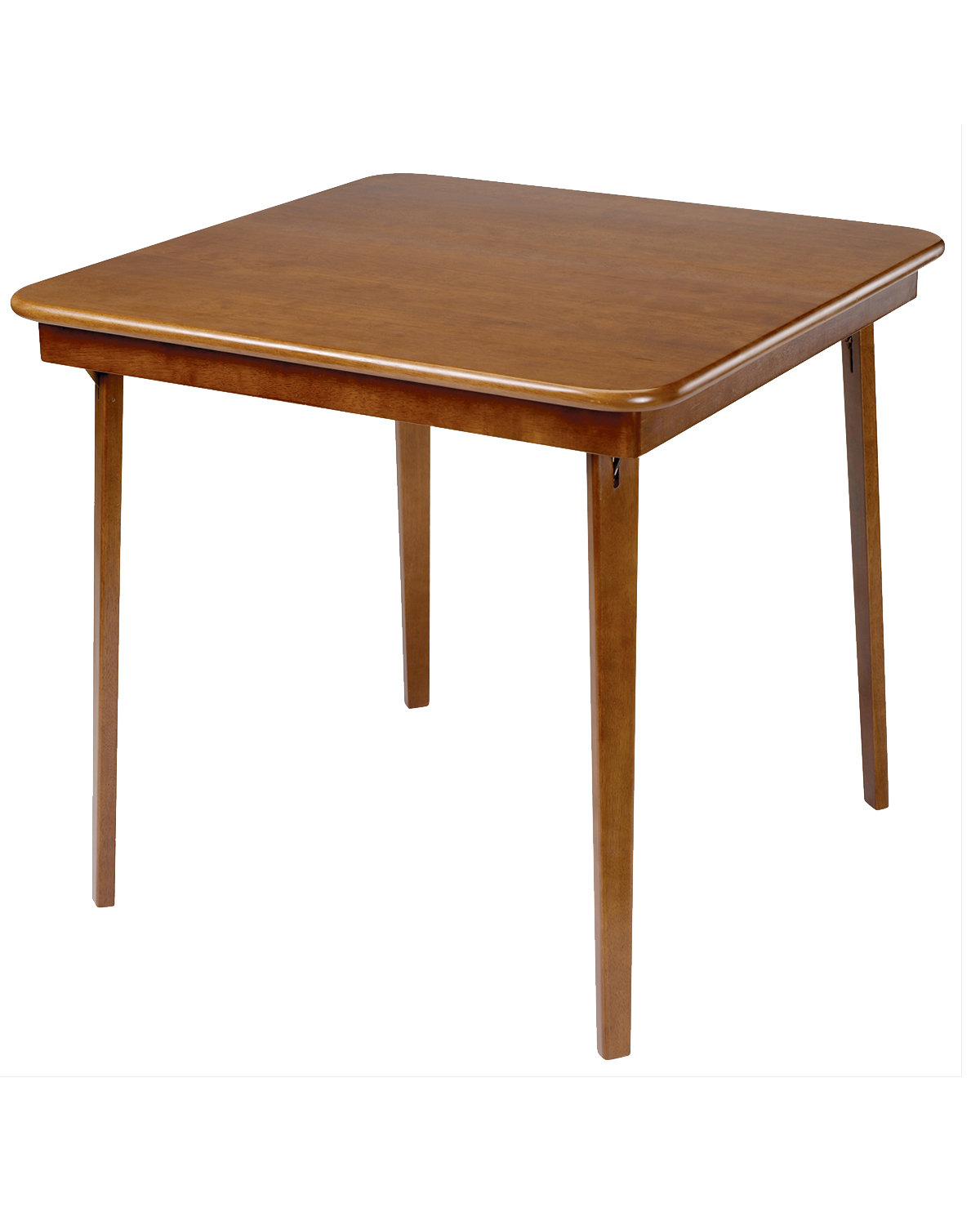 Stakmore Company, Inc. 32" Solid Wood Square Portable Folding Table ...