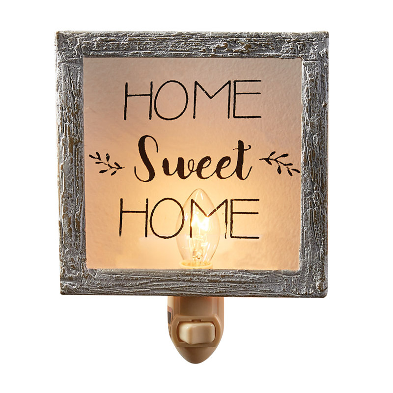 Park Designs Home Sweet Home Night Light | Wayfair