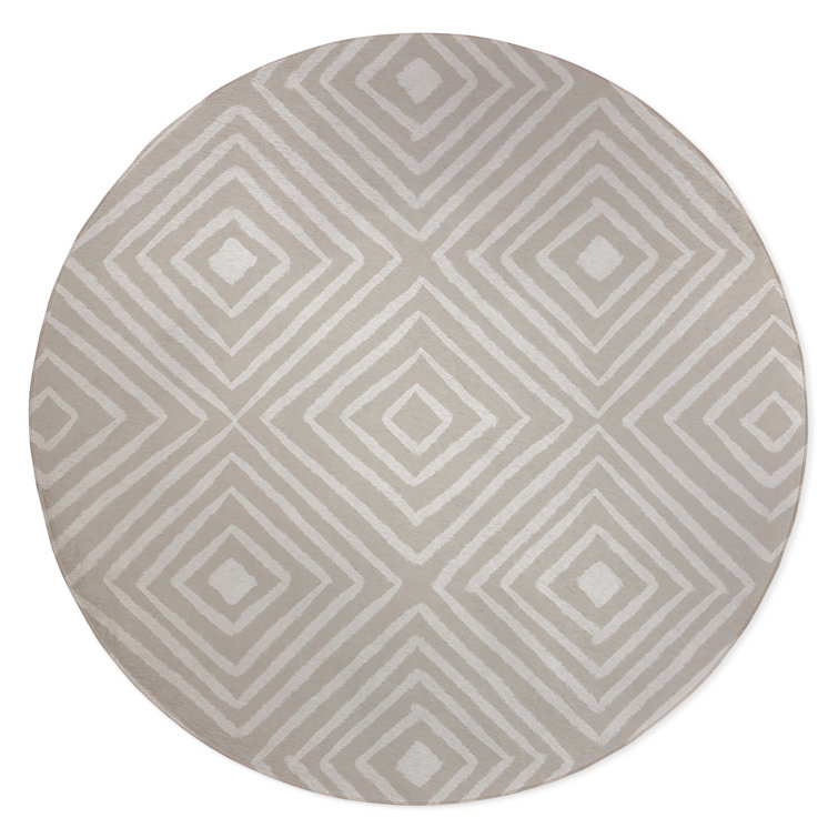 Kavka Round Chair Mat with Straight Cut Edge - Wayfair Canada