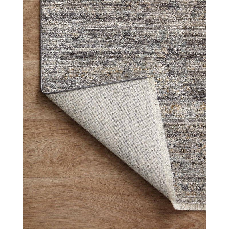 Jean Stoffer x Loloi Katherine Graphite / Jade Area Rug & Reviews | Wayfair