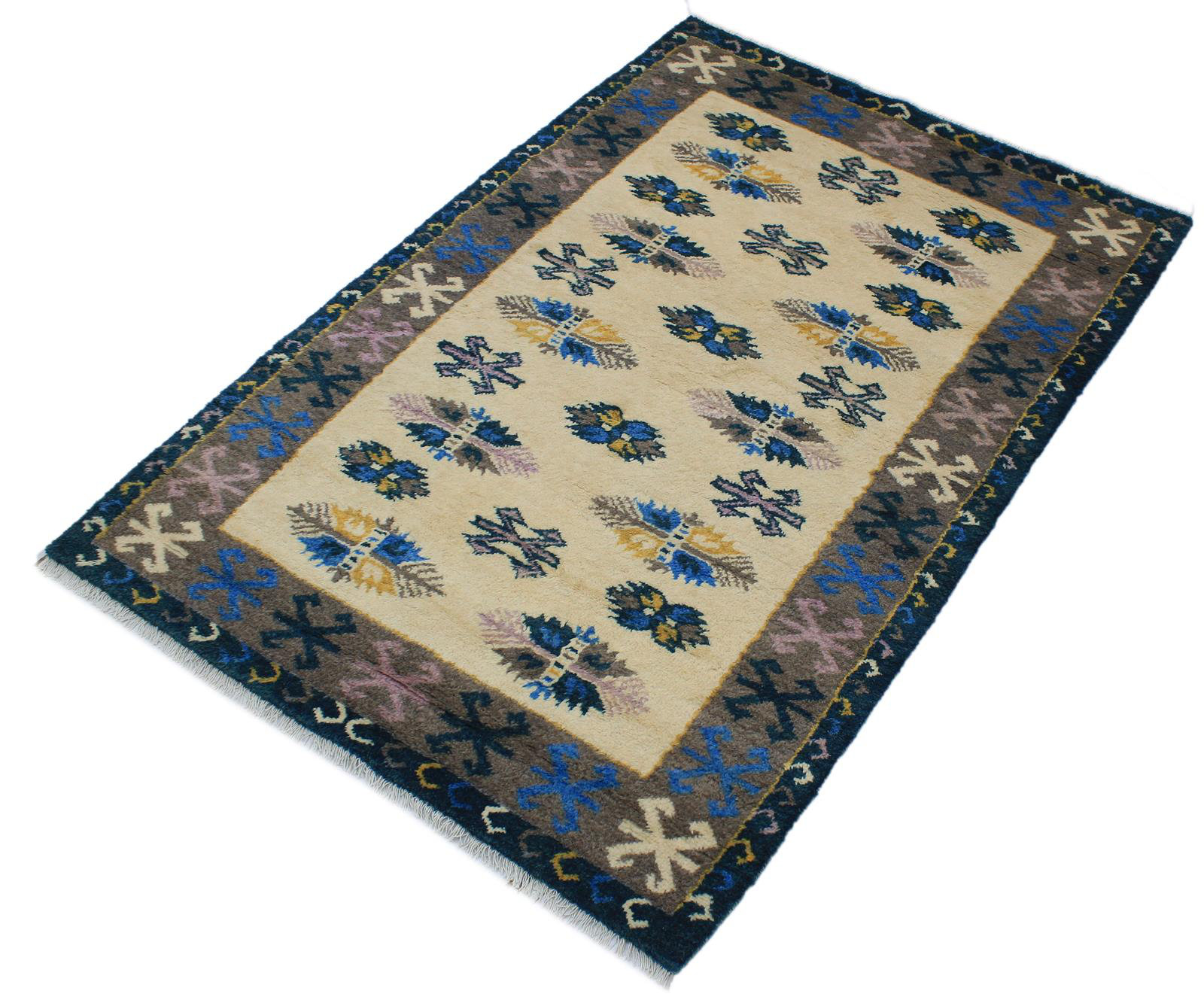 Isabelline Lovre One-of-a-Kind 5'5" x 8'2" 2000s Area Rug in Beige/Gray ...