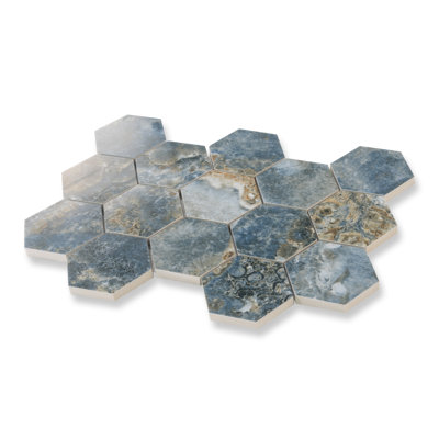 Apollo Tile Splendor 8.86'' W x 12.8'' L Porcelain Tile Mosaic Sheet ...