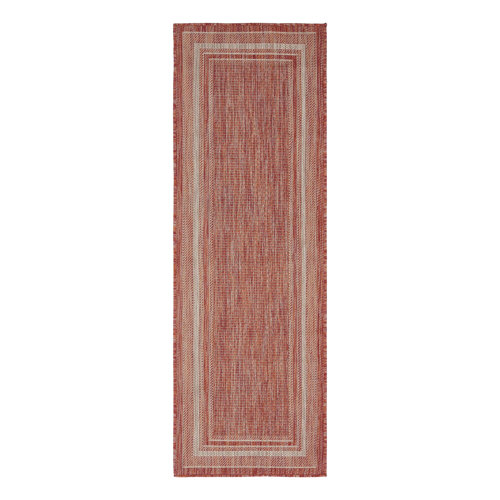Breakwater Bay Reyhan Rust Red Indoor / Outdoor Area Rug & Reviews ...