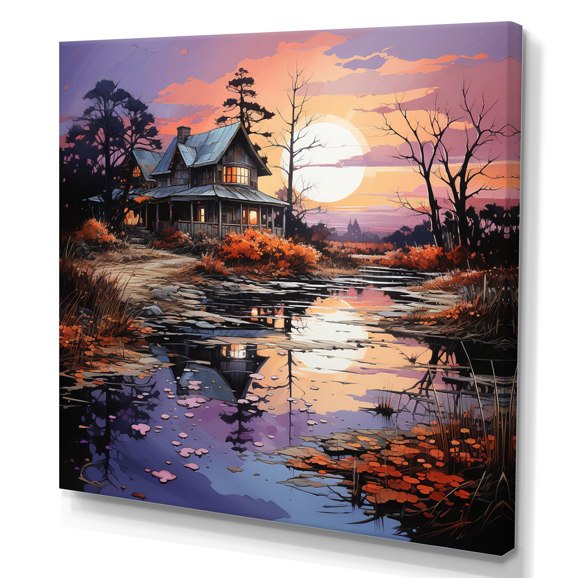 Red Barrel Studio® Farmhouse Homestead Reflections Papercut - Print ...