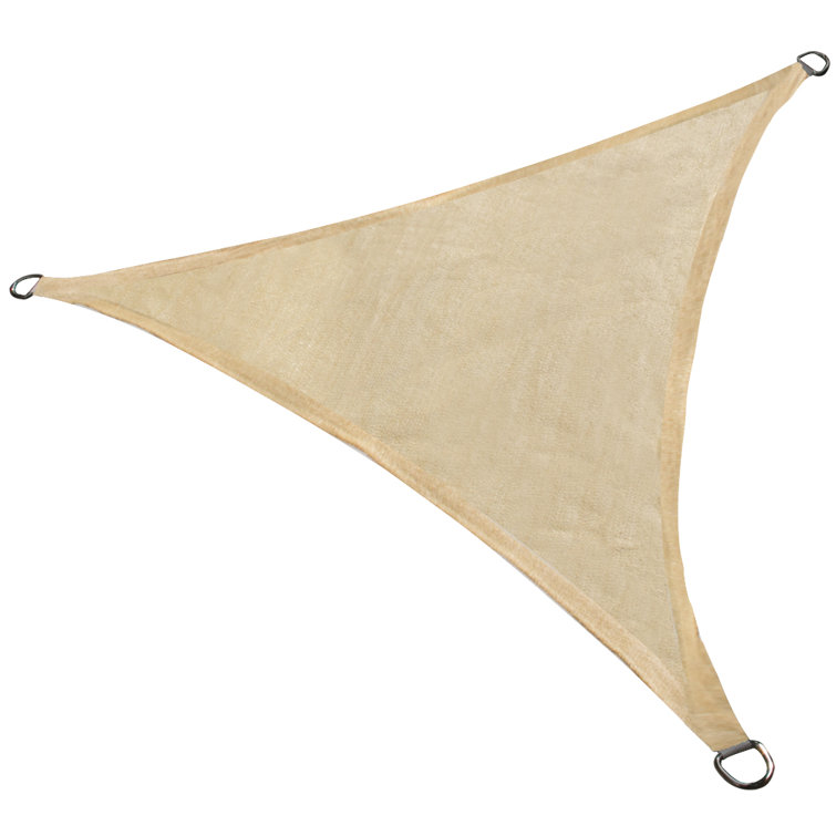 Dakota Fields Dunlevy 4m x 4m x 4m Triangular Sun Shade Sail & Reviews ...