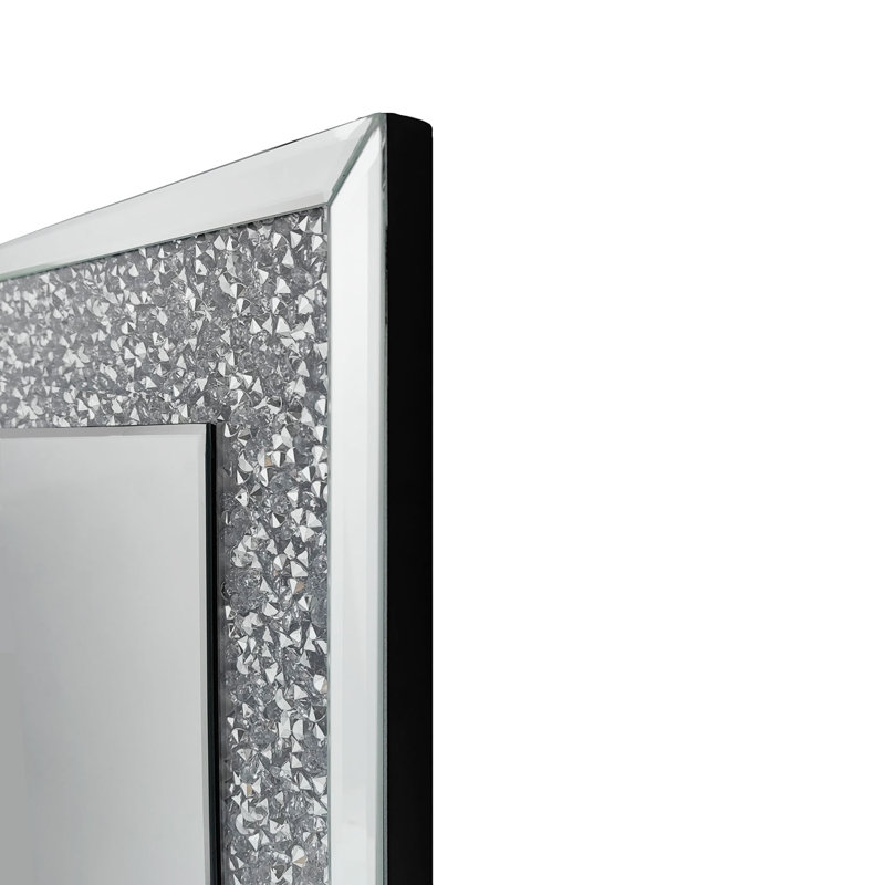 Mercer41 Prish Rectangle Glass Wall Mirror | Wayfair