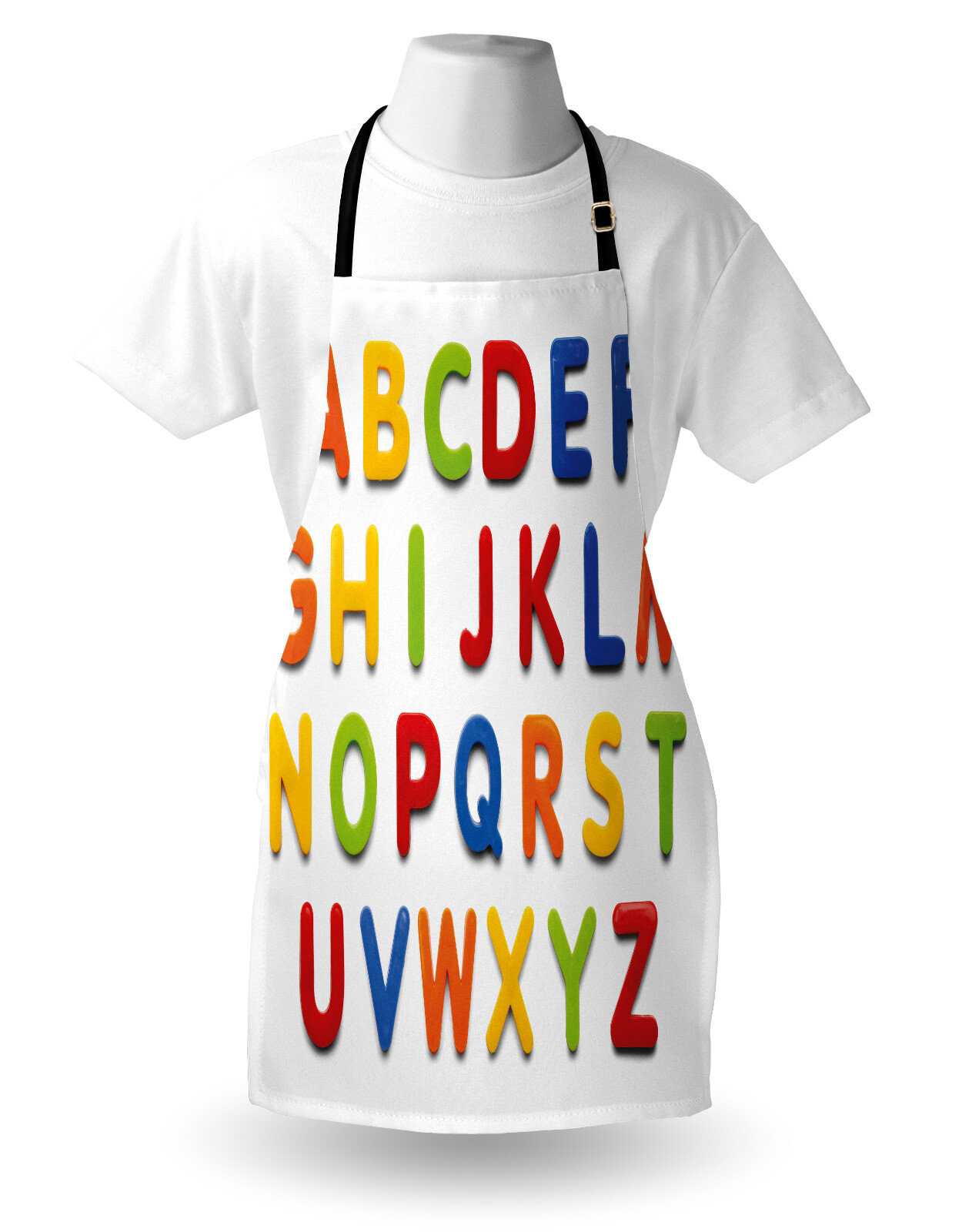 East Urban Home Letters Apron Unisex, Multicolor, Adult Size ...