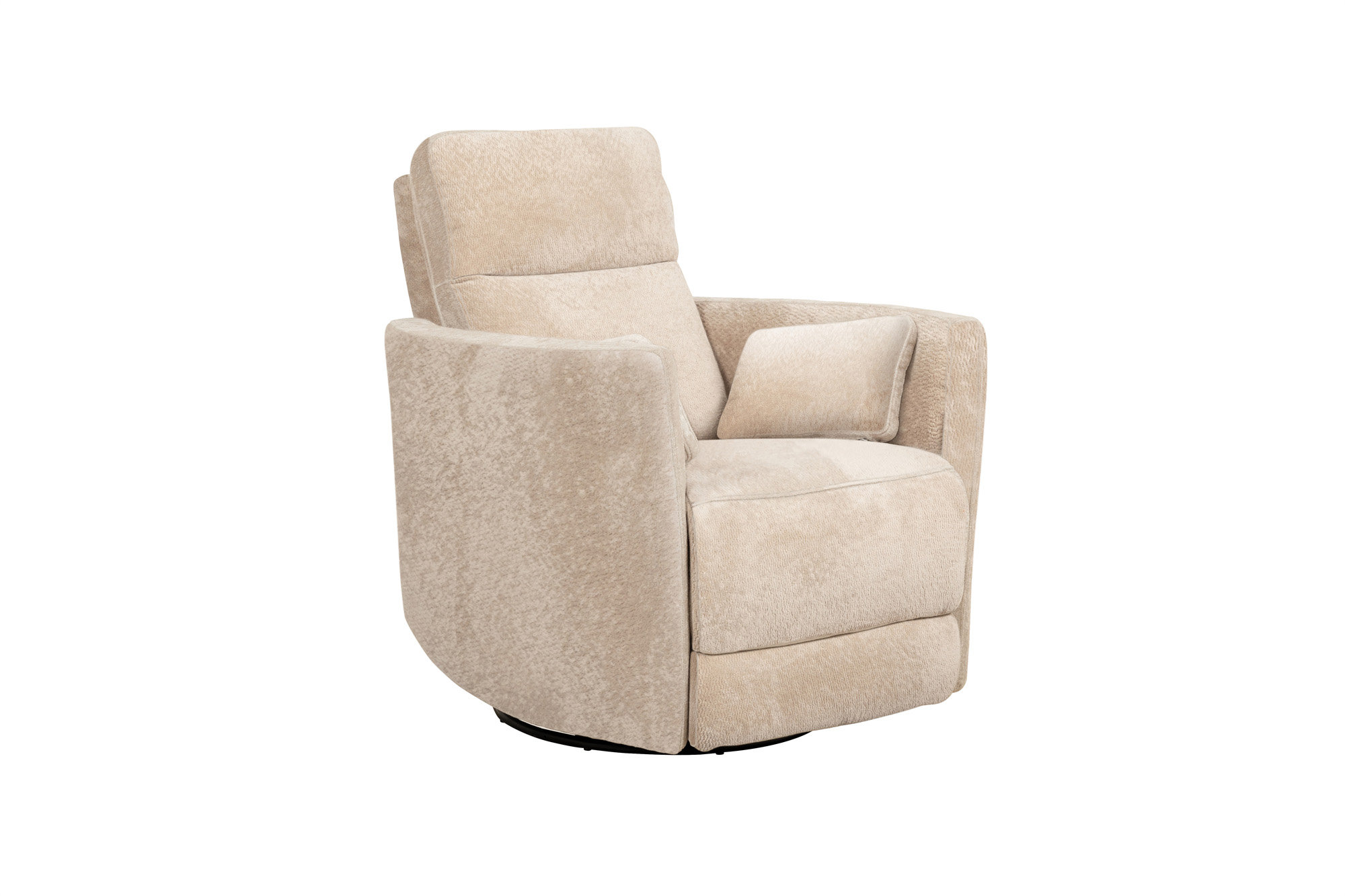 Latitude Run® Man Wah Cozy Microfiber Manual Swivel Recliner | Wayfair