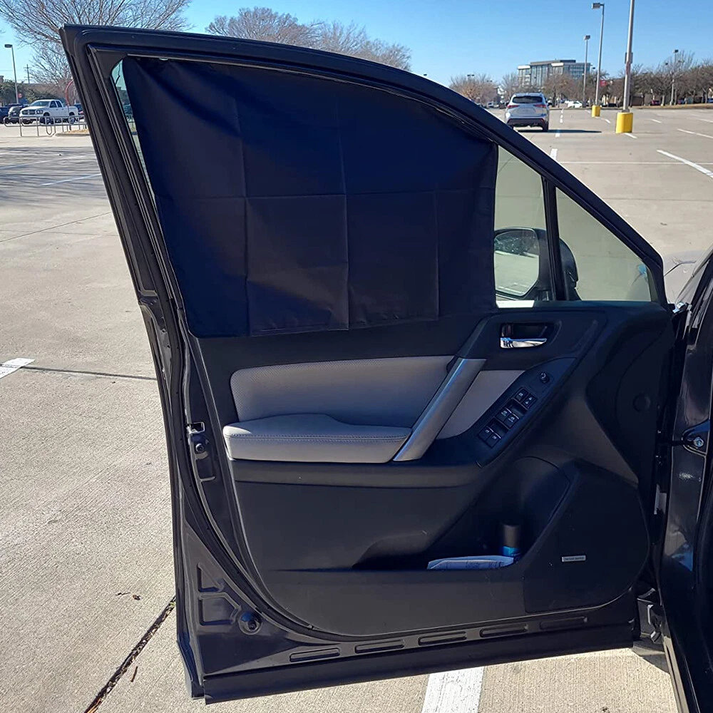 Ayamaya 4PCS Magnetic Car Window Sun Shade Cover Curtain Front Rear ...