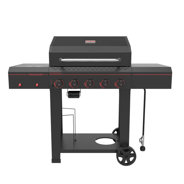 Megamaster 5 - Burner Liquid Propane Gas Grill & Reviews | Wayfair